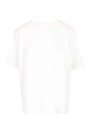 Jacquemus Cotton And Silk T-shirt - White