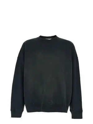 GOLDEN GOOSE Cotton Logo Crewneck Sweatshirt - Multicolor