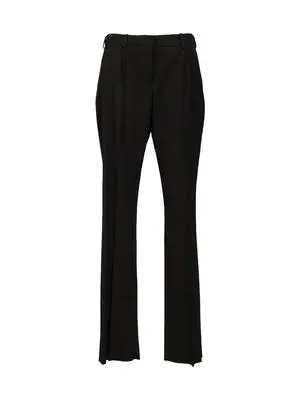 Balenciaga Slim Tailored Trousers - Black