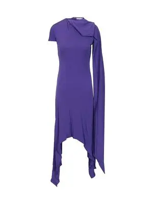 Acne Studios Layered Dress - Purple