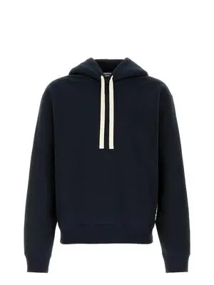 JIL SANDER Cotton Sweatshirt - Black