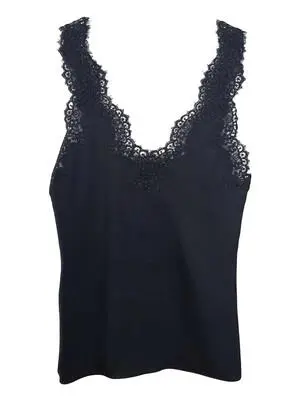 Stella McCartney Lace-trimmed Top - Black