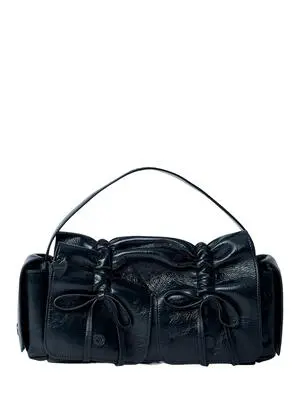Acne Studios Multipocket Leather Shoulder Bag - Black