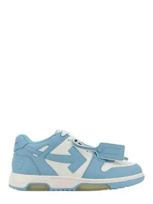 Off-White OFF-WHITE Two-Tone Leather Out Of Office Sneakers Multicolor