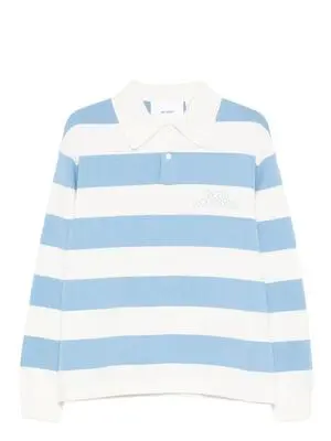 Axel Arigato Striped Knitwear Jumper - Blue