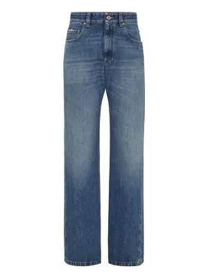Brunello Cucinelli Cotton Jeans - Blue