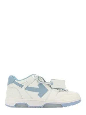 Off-White OFF-WHITE Leather Out Of Office Sneakers White