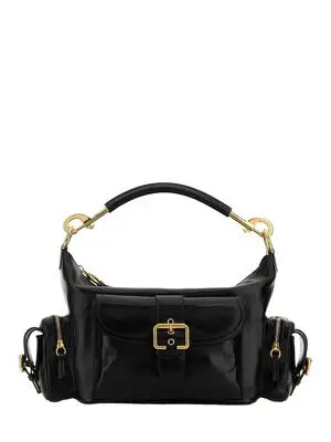 Chloé Leather Camera Bag Handbag - Black