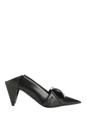Loewe LOEWE Origami Flap Back Pump 70 Black