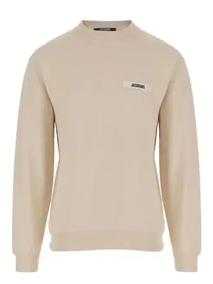 Jacquemus Le Sweatshirt Gros Grain In Cotton - Multicolor