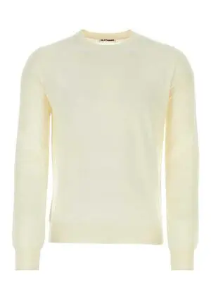 JIL SANDER Virgin Wool Sweater - White