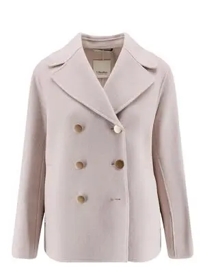 Max Mara S Virgin Wool Peacoat - Multicolor