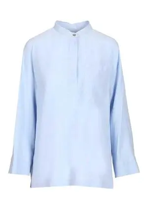 Max Mara MAX MARA Linen Shirt Blue