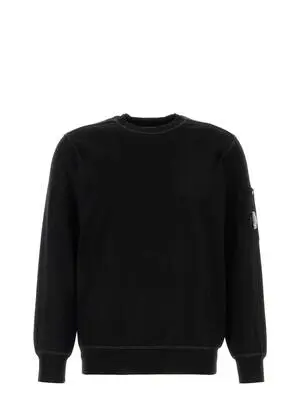 C.P. COMPANY Cotton Sweater - Black