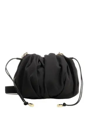 Chloé Plisse Shoulder Bag - Black