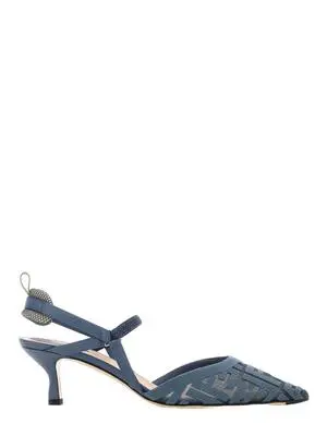 Fendi Mesh Colibrã¬ Lite Pumps - Blue