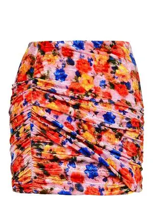 Isabel Marant Étoile Polyamide Miniskirt - Orange