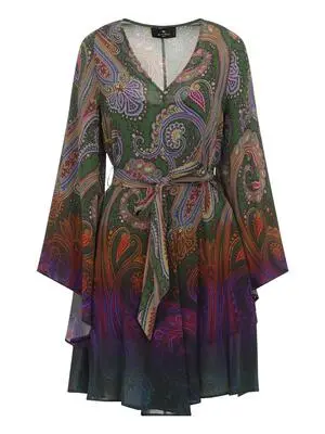 Etro Mini Dress - Blue
