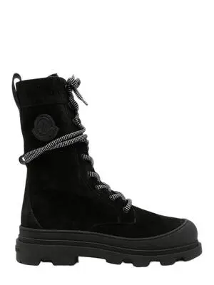 MONCLER MONCLER Suede Lace-Up Boots