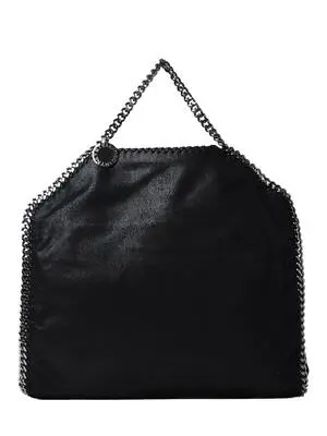 Stella McCartney Polyester Falabella 3 Chain Handbag - Black