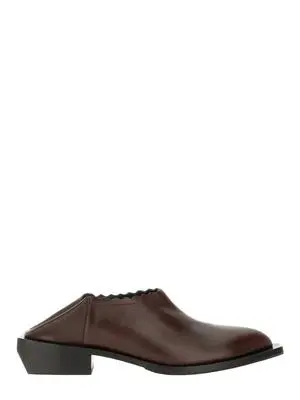 Moschino Cuban Heel Shootie - Brown
