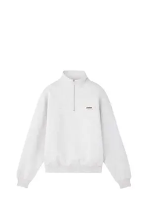 Jacquemus Half-zip Sweatshirt - Gray