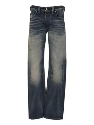 DIESEL® Straight Cotton Jeans - Blue