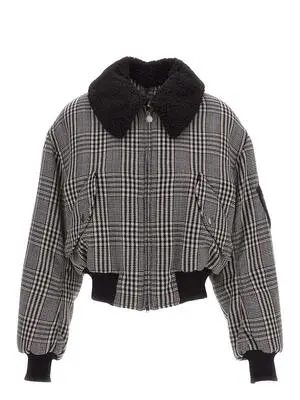Stella McCartney Padded Bomber Jacket - Multicolor