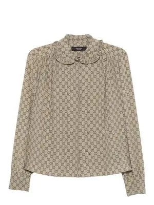 GUCCI GUCCI GG Supreme Monogram Silk Shirt