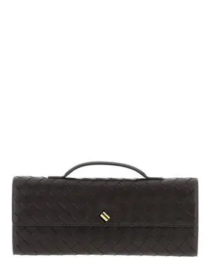 Bottega Veneta Intrecciato Weave Leather Clutch - Multicolor