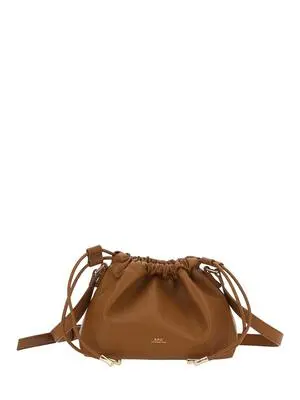 A.p.c. Ninon Mini Cross Body Bag - Brown