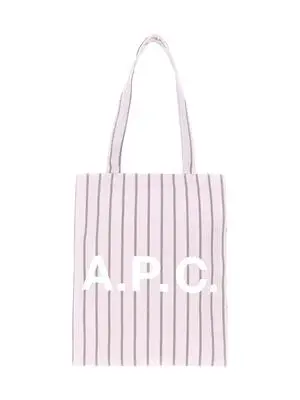 A.p.c. Striped Shopper Tote Bag - Multicolor