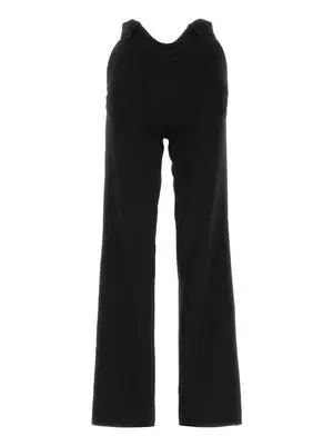 JEAN PAUL GAULTIER Stretch Gabardine Pant - Black