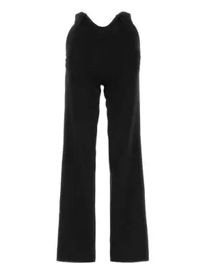 JEAN PAUL GAULTIER Stretch Gabardine Pant - Black