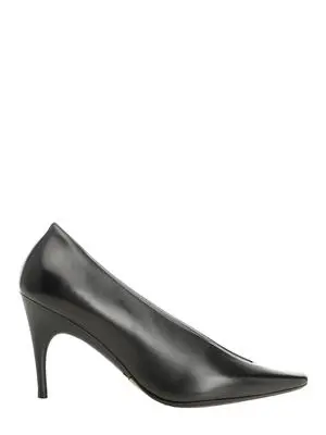 Balenciaga Duchesse Leather Pumps - Black