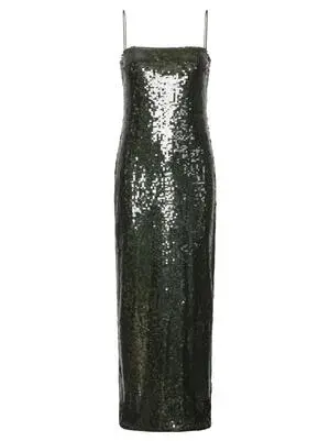 ROTATE BY BIRGER CHRISTENSEN Sequins Dress - Green