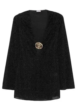 Oseree Lumière Spira Kaftan - Black