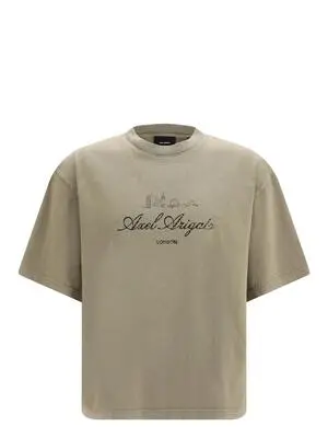 Axel Arigato Axel Arigato Men Ldn Washed Sky T-Shirt Green