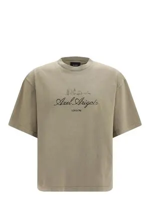 Axel Arigato Ldn Washed Sky T-shirt - Green