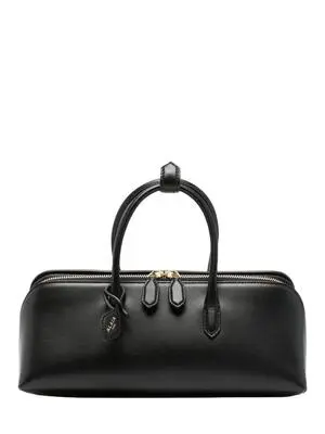 Alaïa Smooth Calf Leather Tote Bag - Black