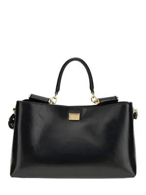 Dolce & Gabbana Vittoria Medium Handbag - Black