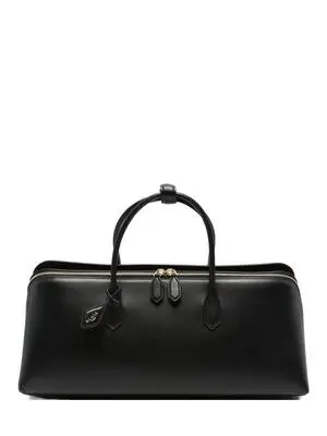 Alaïa Alaïa Calf Leather Tote Bag Black