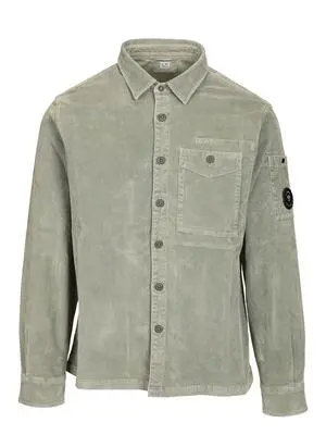 C.P. COMPANY Stretch Overshirt - Gray