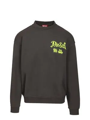 DIESEL® S-boxt-aa2 Sweatshirt - Black