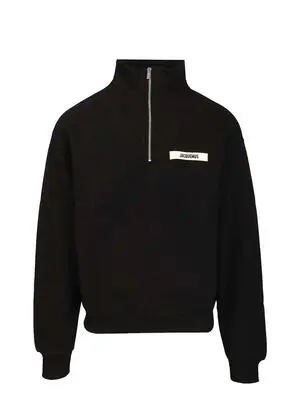 Jacquemus Gros Grain Sweatshirt - Black
