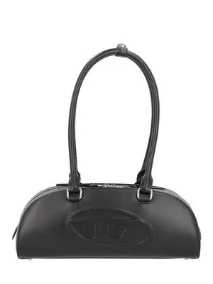 DIESEL® 1dr Leather Bowling Bag - Black