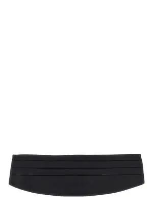 Dolce & Gabbana Silk Cummerbund - Black