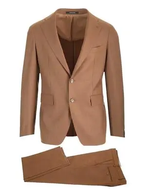 Tagliatore Vesuvio Suit - Cream
