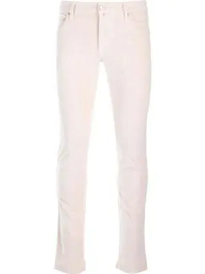 Jacob Cohen Nick Slim Trousers - Cream