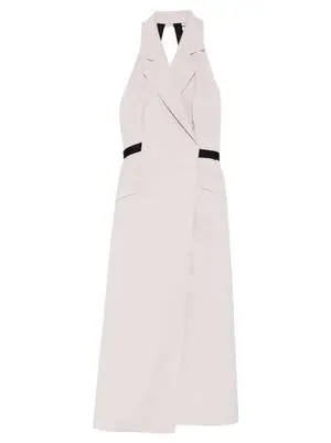 Max Mara Collared Midi Dress - Brown